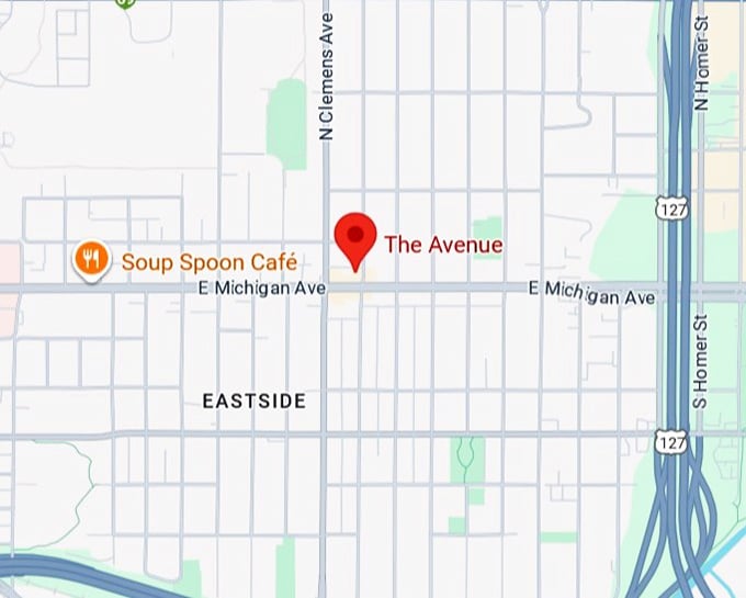 16. the avenue map