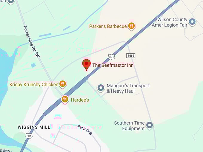 16. the beefmastor inn map