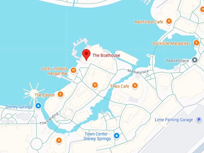 16. the boathouse map