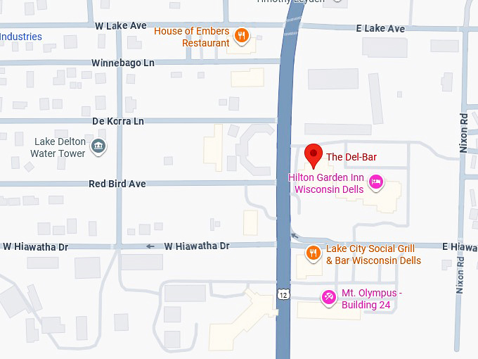 16. the del bar map