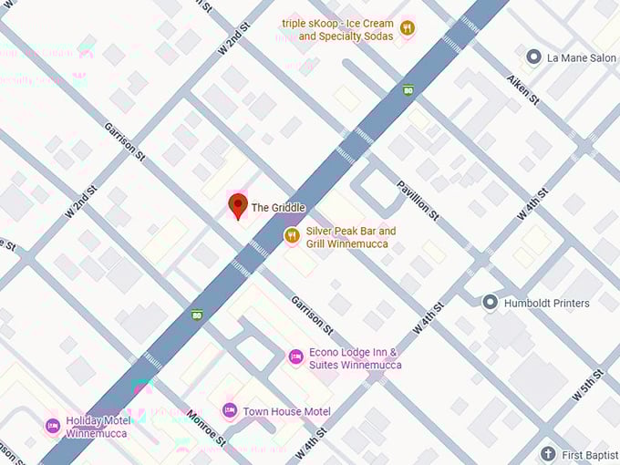 16. the griddle map