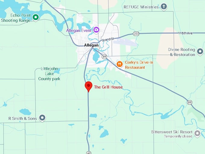 16. the grill house map