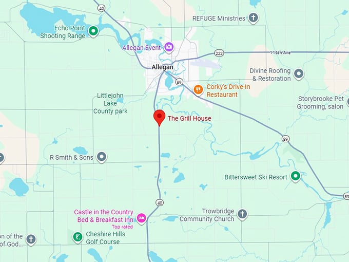 16. the grill house map