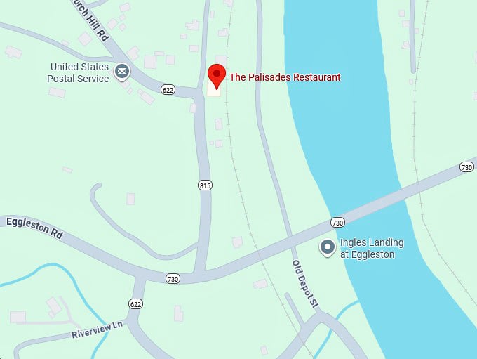 16. the palisades restaurant map
