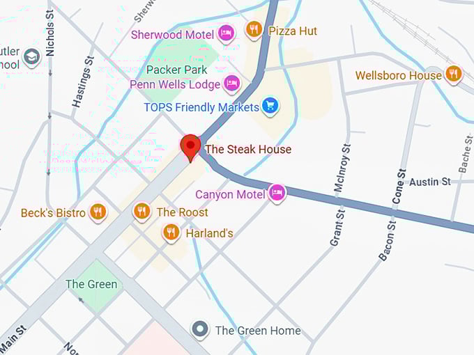 16. the steak house map