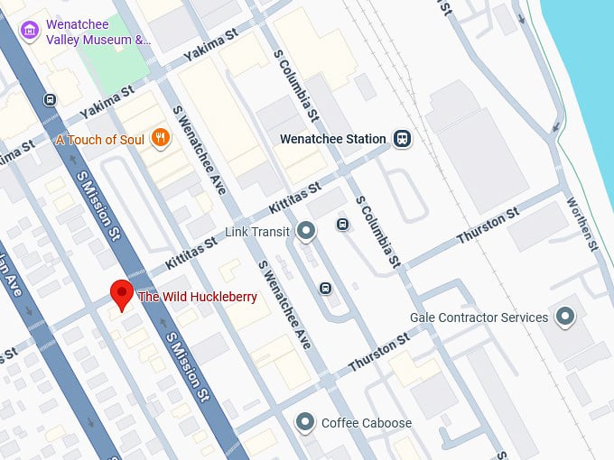 16. the wild huckleberry map