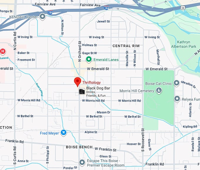16. thriftology map