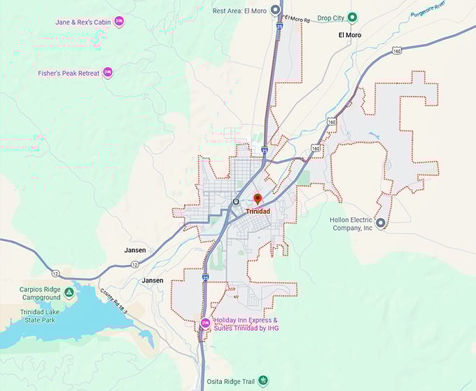 16. trinidad map