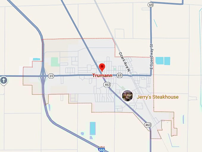 16. trumann map