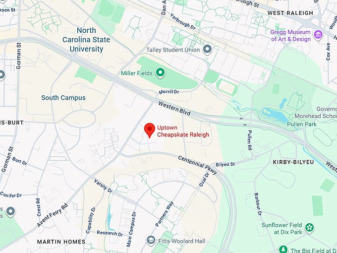 16. uptown cheapskate map