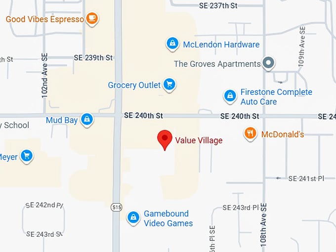 16. value village map