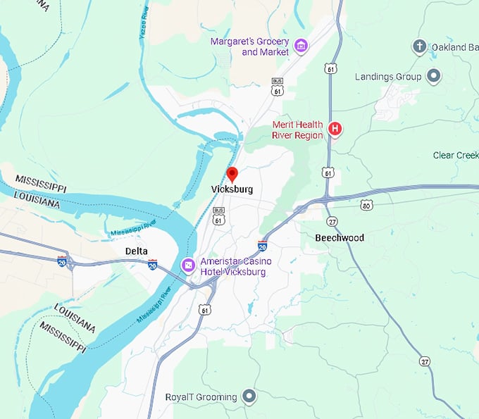 16. vicksburg map