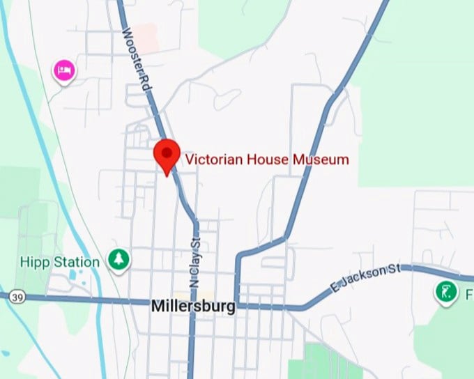 16. victorian house museum map