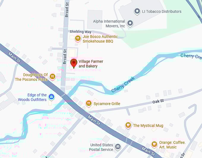 16. village farmer and bakery map
