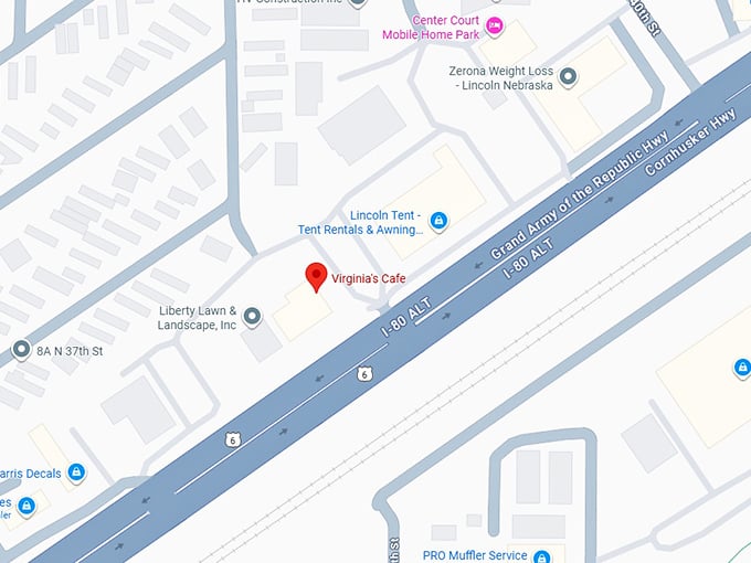 16. virginia’s cafe map