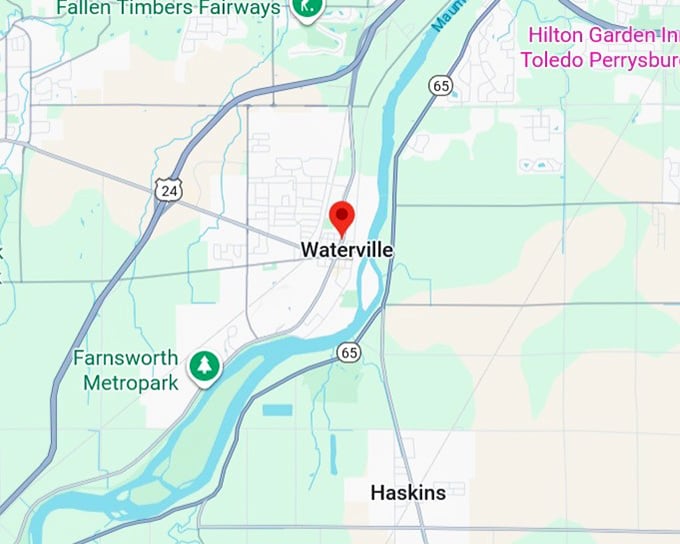 16. waterville map