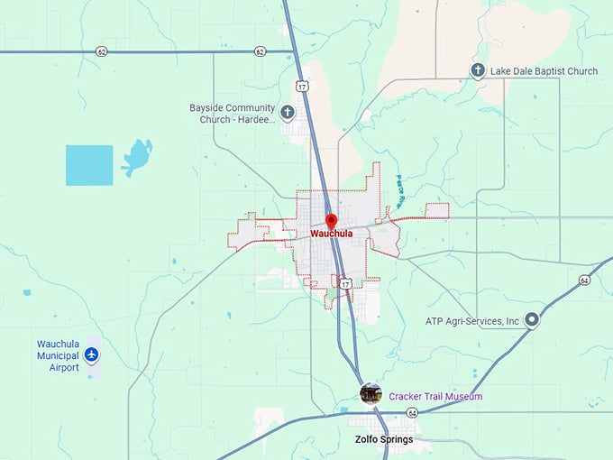 16. wauchula fl map