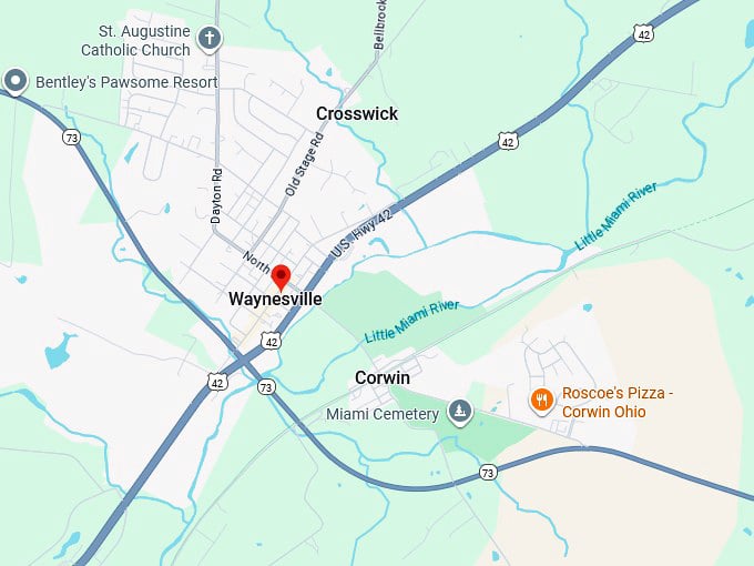 16. waynesville map