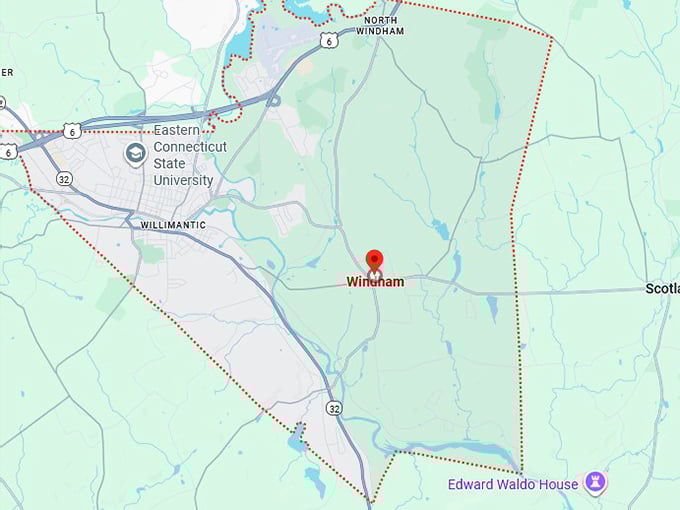 16. windham map