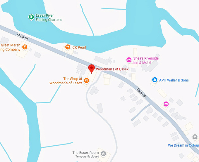 16. woodman’s of essex map