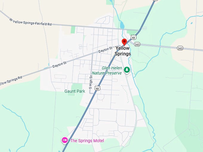 16. yellow springs map