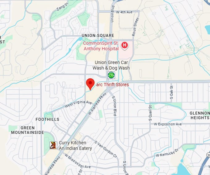 16. arc thrift stores map