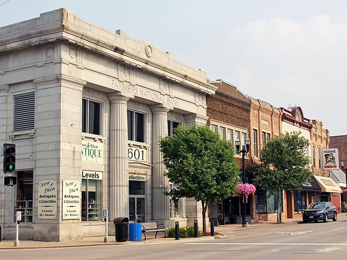 Alexandria's downtown streets whisper stories of simpler times through every carefully preserved brick and storefront window.