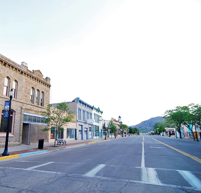 Main Street magic unfolds where historic brick buildings whisper tales of simpler times and endless possibilities.