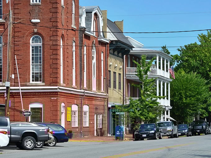 Chestertown's historic red brick buildings stand like well-dressed gentlemen, waiting to tell you stories from centuries past.