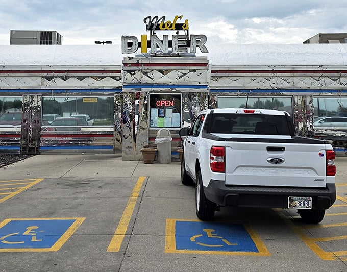 That gleaming aluminum exterior isn't just for show – it's a beacon calling all comfort food lovers home.