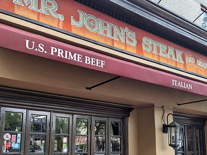 Classic elegance meets neighborhood charm - this steakhouse knows how to make a first impression that lasts.