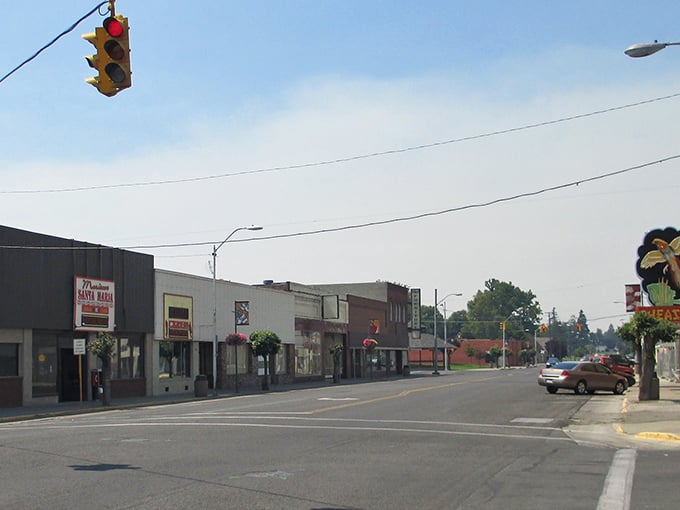 Main Street Sunnyside stretches out like a Norman Rockwell painting, where every storefront whispers "affordable adventure awaits."