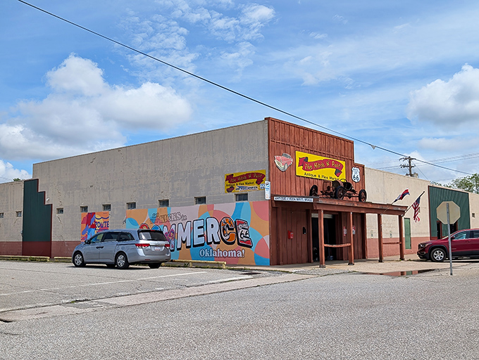 Step inside where treasure hunting meets air conditioning - the perfect combination for serious shoppers! 