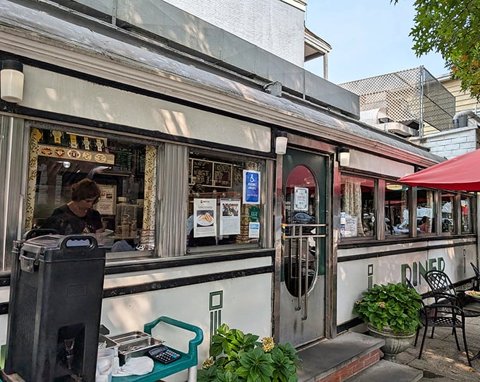 The Summit Diner's classic railcar exterior isn't just Instagram-worthy—it's a time machine to when breakfast was an event, not just a meal.