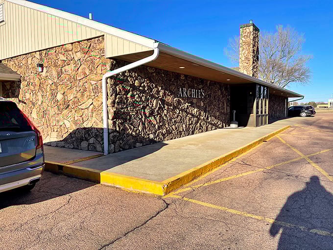 Archie's rugged exterior might not scream "James Beard winner," but that's Iowa for you – keeping the good stuff humble and the parking plentiful.