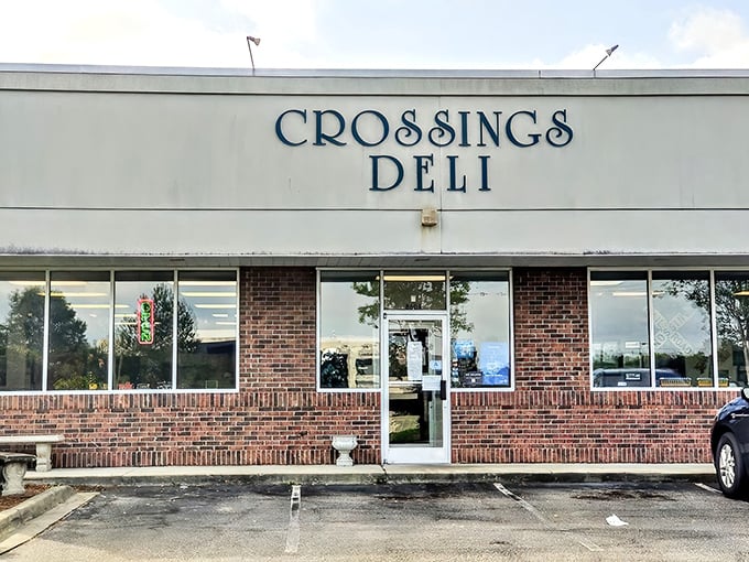 Don't let the simple exterior fool you – inside this deli, sandwich magic happens daily!