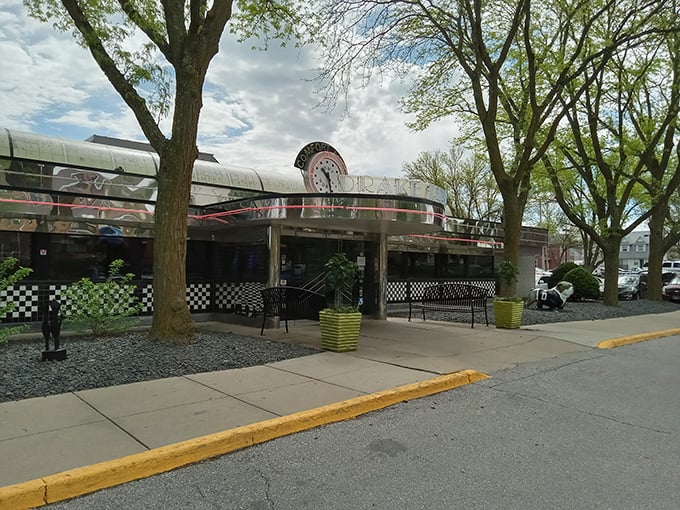 When a restaurant looks this authentic, you know the pancakes inside are going to be worth the drive. 