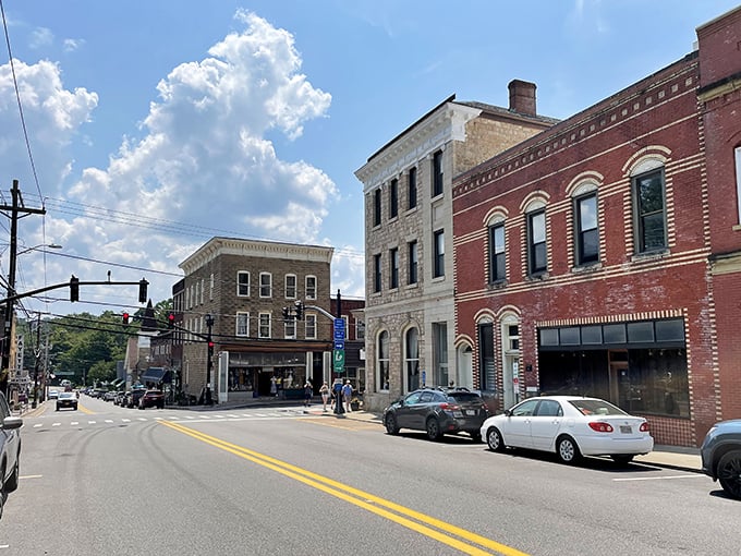 Downtown Fayetteville's charming streetscape invites you to slow down and savor the moment. These brick beauties have stories to tell if you've got time to listen.