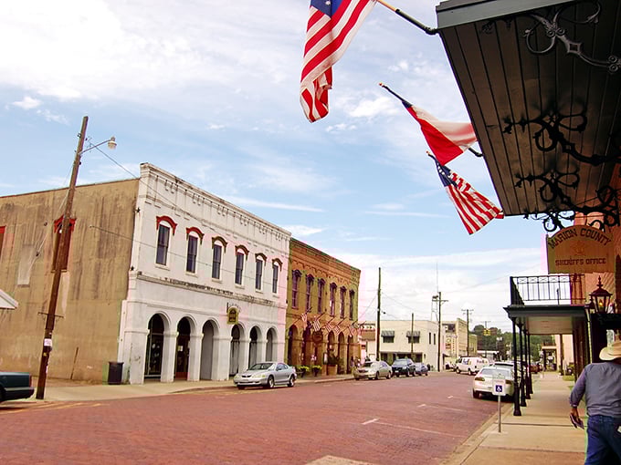 Where time moves slower than molasses, Jefferson's tree-lined streets invite you to stroll like it's 1885.