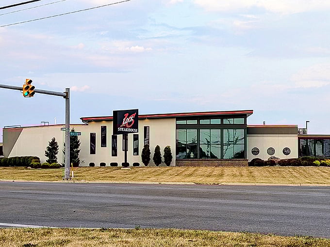 Modern steakhouse elegance meets small-town charm in this welcoming Elida destination for beef lovers.