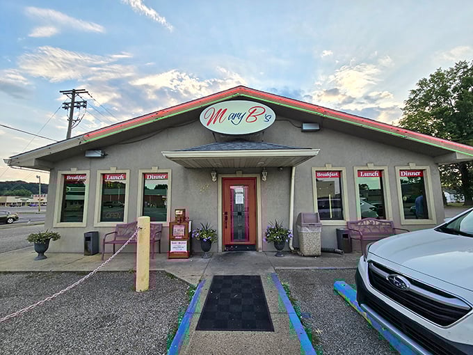 Morning light hits Mary B's just right. This little diner has been serving comfort on a plate since before Instagram made food famous.