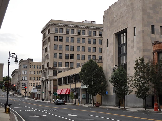 Classic New England architecture meets modern affordability in Springfield's charming business district.