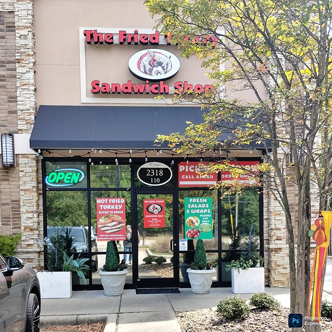 When a place puts "Fried Turkey" right in the name, you know they're serious about business.