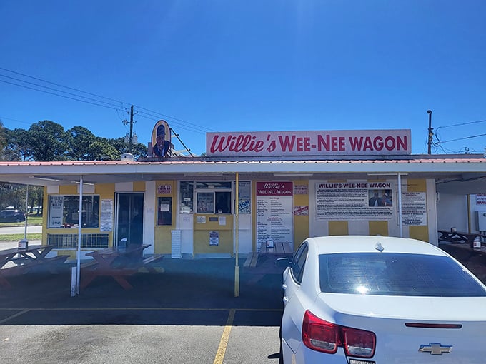 Sometimes the best treasures come in the brightest packages, and this roadside gem proves that theory perfectly.