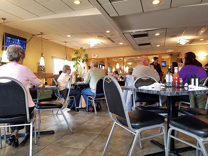 Where strangers become neighbors over coffee refills. The gentle hum of conversation is as nourishing as the food.