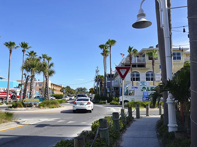 Palm trees line streets where golf carts outnumber SUVs – a telltale sign you've found a place where "rush hour" means getting to happy hour on time.