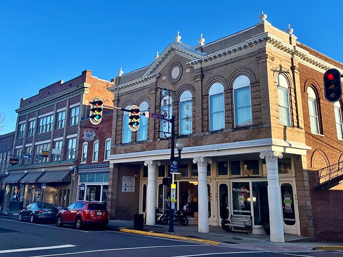 This isn't a movie set – it's actual downtown Culpeper, where 19th-century architecture houses 21st-century businesses in a marriage that actually works.