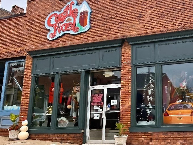 Step through these doors and leave the ordinary world behind. It's like finding Narnia's wardrobe, except instead of a lion, you'll meet Santa's entire workshop.