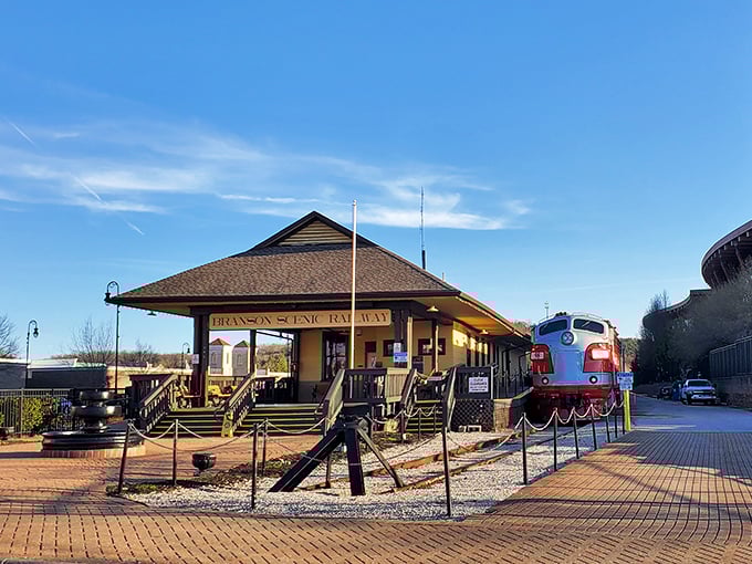 This isn't just a train station—it's a time machine disguised as architecture, complete with that classic "all aboard" energy.