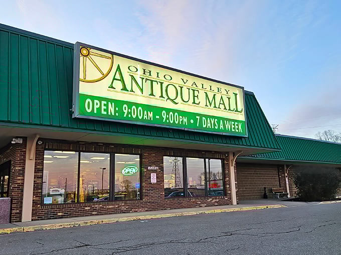Open 12 hours daily, 7 days a week—because time stands still when you're hunting vintage treasures in Fairfield.